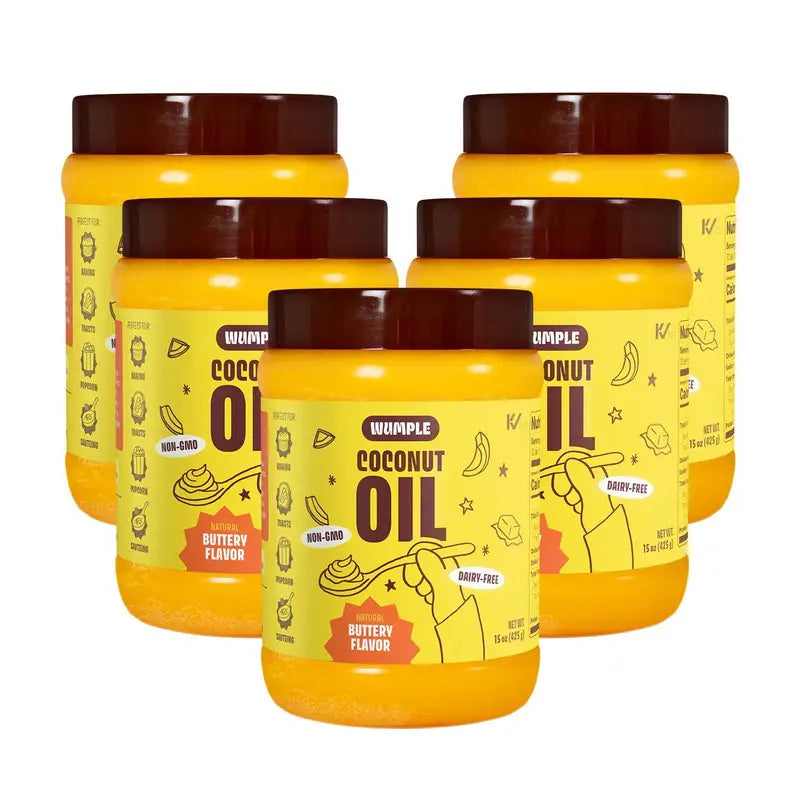 Buttery Coconut Oil | Pack of 5 – Eat Sweet Dreams