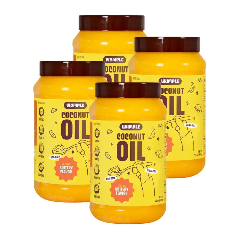 Buttery Coconut Oil | Pack of 4 – Eat Sweet Dreams